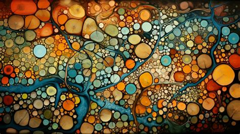 Abstract Biology Small Cell Multiplying In High Scale 32933739 Stock