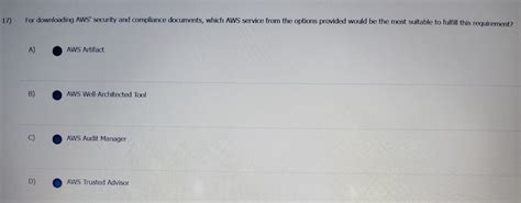 solved for downloading aws security and compliance