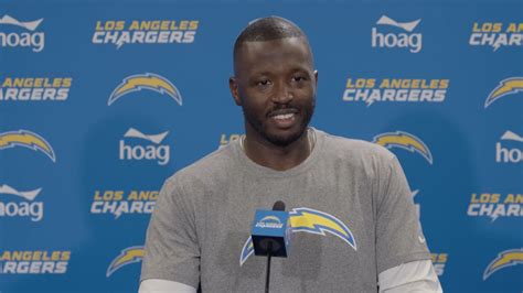 Press Conference Derius Swinton On Kicker Tristan Vizcaino And