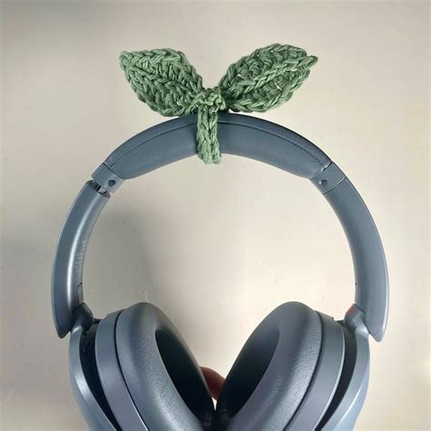 Crochet Leaf Headset Etsy