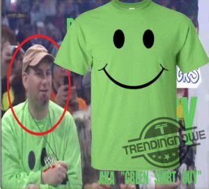 Green Shirt Guy Wwe Review Green Shirt Guy Wwe Smile Shirt Boomidiaz In