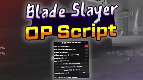 Blade Slayer Script Auto Collect Auto Hatch Youtube