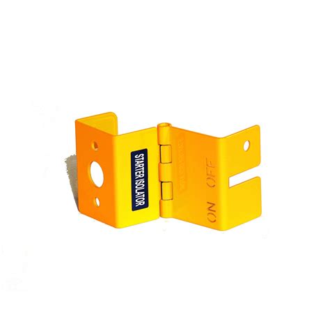 Tl Engineering Battery Isolator Lock Box Yellow Tl Spares