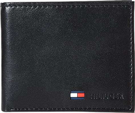 Tommy Hilfiger Slim Bifold Wallet Black • Price