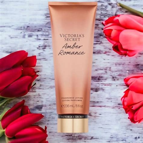لوسیون بدن ویکتوریا سکرت Amber Romance اورجینال لوک و بیوتی