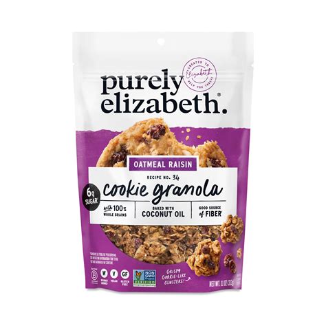 Purely Elizabeth Cookie Granola Oatmeal Raisin Thrive Market