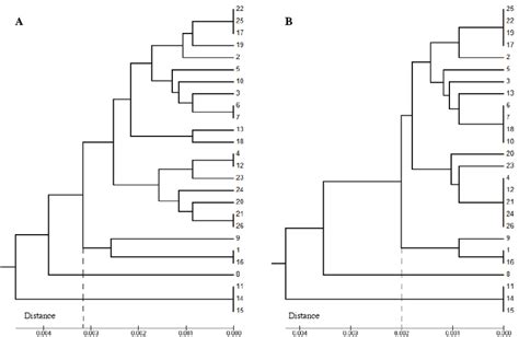 A Comparison Between Two Alignments Of The Sequence Of Case A Using