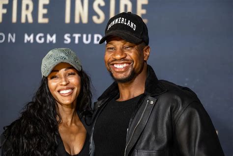Meagan Good Calls Jonathan Majors A God Send