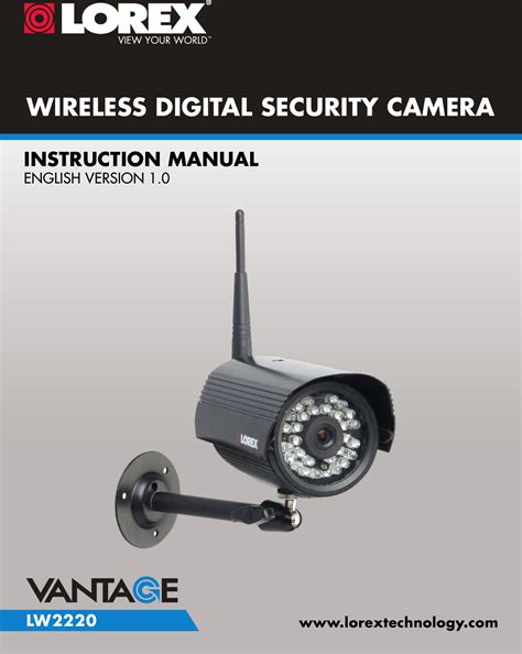 Lorex Technology Txlw2220 2 4g Wireless Camera Product Tx User Manual Lw2220 Lw2280 Series Manual En