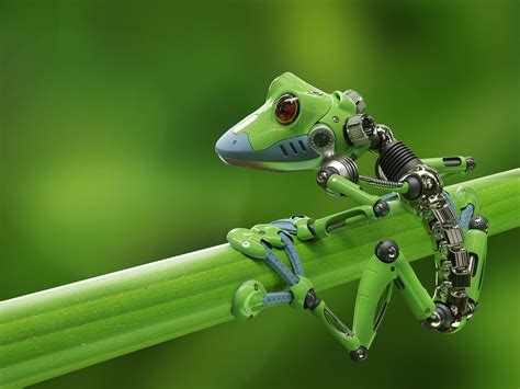 Biomimicry Architecture Is Influencing Robot Design Futuristic Robot