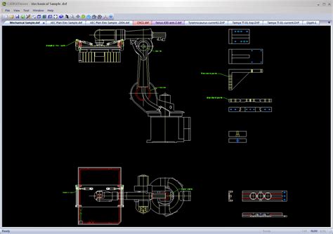 sample dxf files cadkit get inside the cad