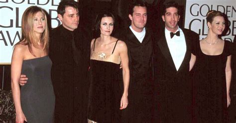 Le Cast De Friends Jennifer Aniston Matt Leblanc Courteney Cox