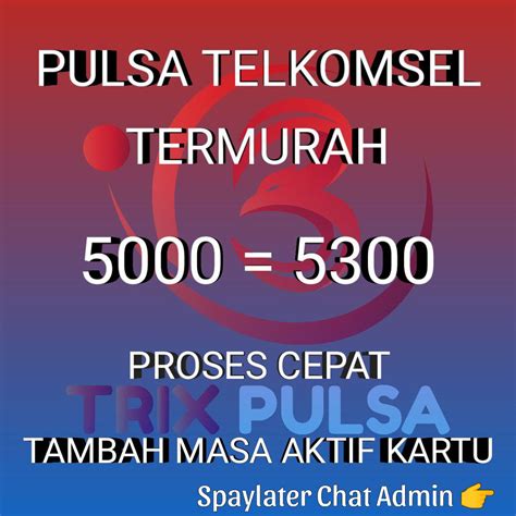 Jual PULSA 5000 TELKOMSEL SUPER PROMO Shopee Indonesia