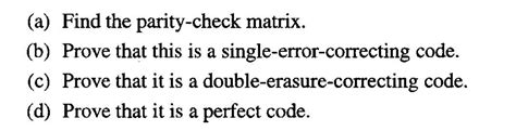 3 27 define a linear 5 3 code over gf 4 by the