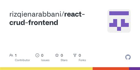 Github Rizqienarabbani React Crud Frontend