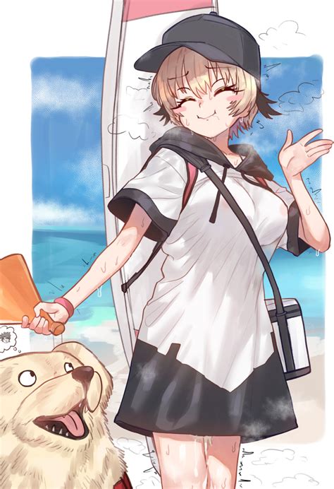 Rule 34 Absurdres After Sex Aned Fate Bad Link Baseball Cap Beach