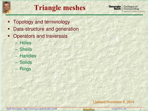 Ppt Triangle Meshes Powerpoint Presentation Free Download Id6421892