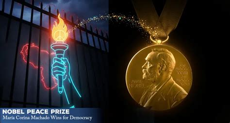 Nobel Peace Prize María Corina Machado Wins For Democracy The