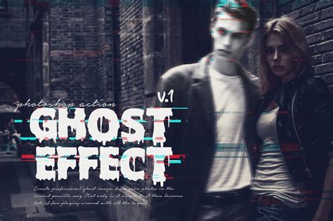 Ghost Effect Photoshop Action MasterBundles