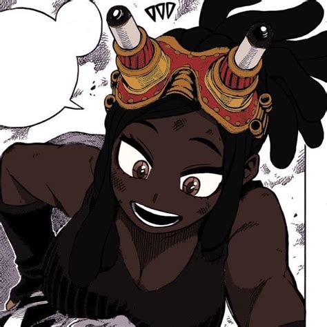Black Mha Pfps Black Toga Pfp Mei Mha Fanart Black Anime Pfps