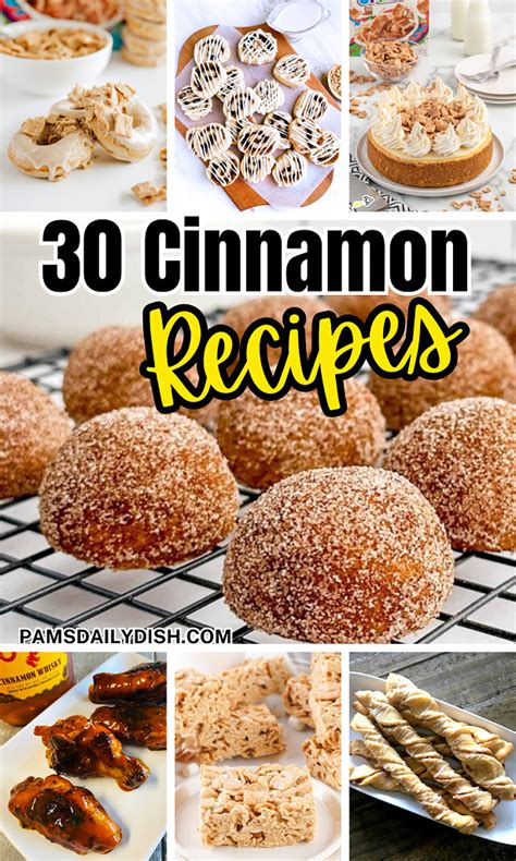 30 Amazing Recipes For Cinnamon Lovers Pams Daily Dish