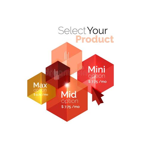 Option Select Template Stock Vector Illustration Of Pointer 81501138