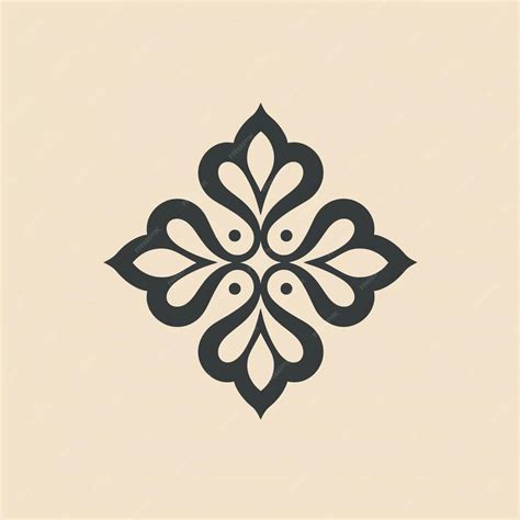 Abstract Ornamental Design Premium Ai Generated Image