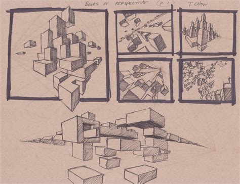 Tyler Chow Dynamic Sketching Week 1 Basic Shapes