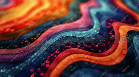 Premium Photo Epic Analogous Colors Pattern High Detail Realism