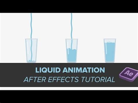Glass Filling With Liquid Animation After Effects Tutorial YouTube After Effect Tutorial
