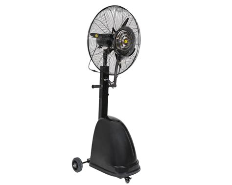Be 650 Mm 26 Industrial Pedestal Misting Fan Pin Imf66 Bar Group