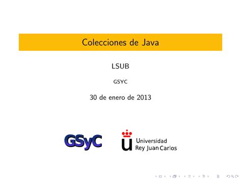 Colecciones De Java