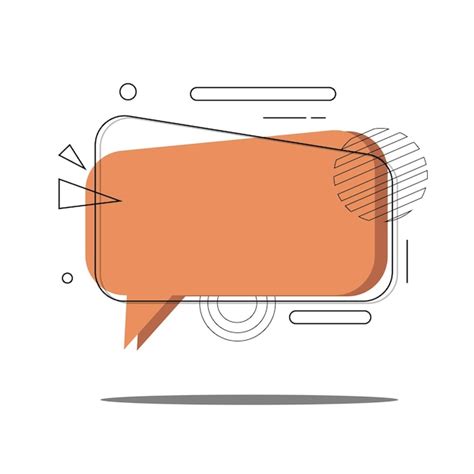 Chat Vector Box Premium Vector