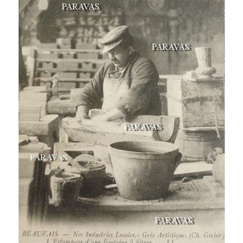 French Art Deco Vase By Charles Greber Stoneware Art Pottery 1920s France Chairish