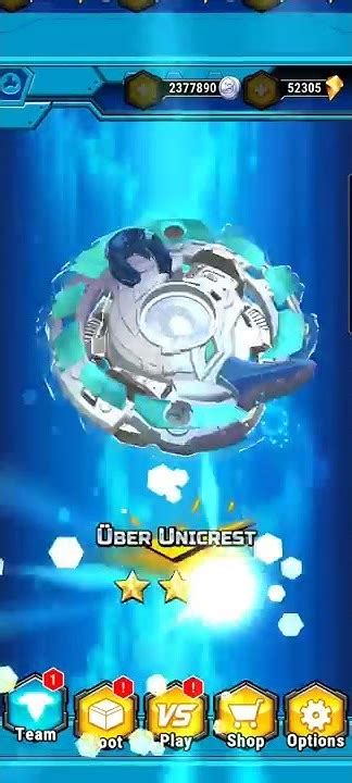 I Got Uber Unicrest Beyblade In Beyblade Burst Rivals Youtube