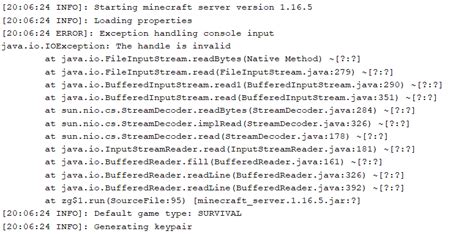 Forge 1165 Server Jar Not Running With Java 8 312 321 Or 212 Or