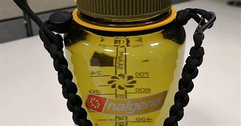Nalgene Bottle Holder With Cord Lock And Snap Clip Hook Version Album