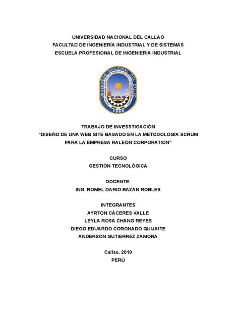 scrum pdf script java aplicación web