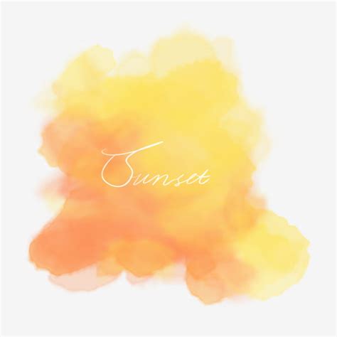 수채화 일러스트 노란 잉크 그림 물감 연기 노랑 잉크 수채화 잉크 번짐 Png 일러스트 및 Psd 이미지 무료 다운로드 Pngtree