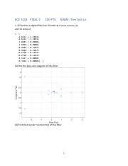 Final Exam Study Guide for ECE 3101 Spring 2023 | Course Hero