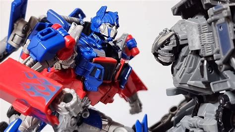 트랜스포머 옵티머스 Vs 본크러셔 스톱모션 Transformers Optimus Vs Bon Crusher Stop