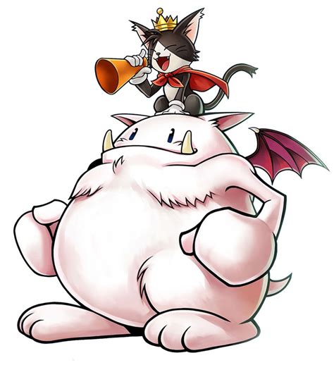 Cait Sith Character Art From Dissidia Final Fantasy Opera Omnia Art