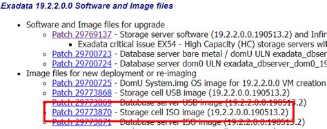 An Unknown Dba Blog Exadata Re Image A Cell Storage Server To 19c Introduction