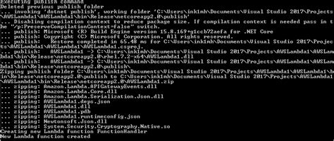 Amazon Web Services Aws C Lambda Function Code Not Deployed After Successful Deployment
