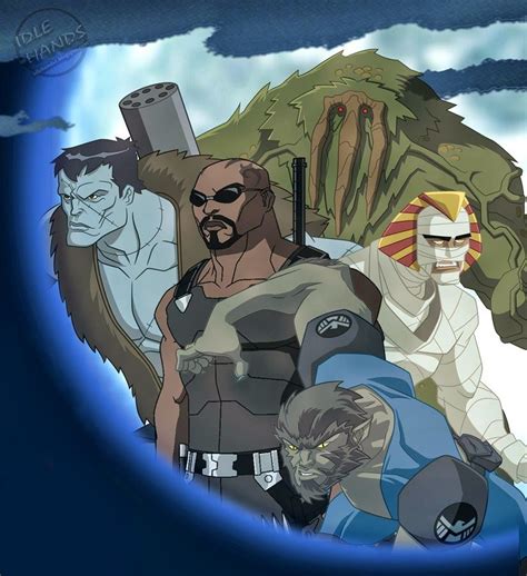 The Howling Commandos From Ultimate Spider Man Cartoon Comic Book