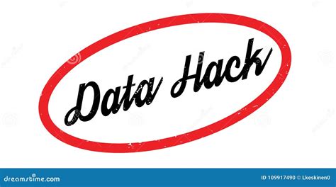 Data Hack Rubber Stamp Stock Vector Illustration Of Firewall 109917490
