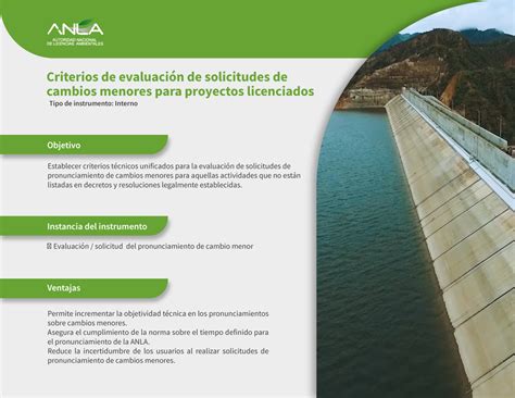 Criterios De Evaluación De Solicitudes De Cambios Menores No Listados