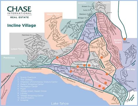 Map Of Incline Village