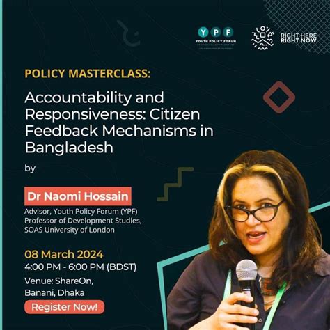 So Excited That Young Bangladeshis Would Get To Learn Directly From Dr Naomi Hossain At Youth
