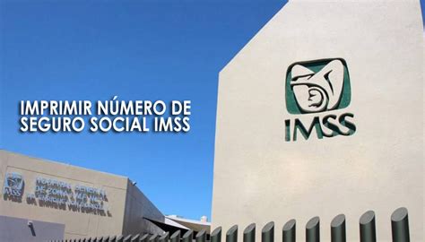 Imprimir Número De Seguro Social Imss Por Internet